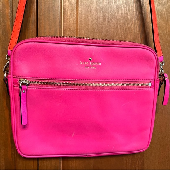 kate spade | Bags | Kate Spade Leather Tablet Crossbody Fresh And ...